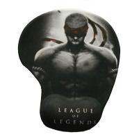 China WMP-048 Non Slip Cartoon HEATER Wrist Protected Memory Foam Mouse Pad for sale
