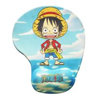 China WMP-048 Non Slip Cartoon HEATER Wrist Protected Memory Foam Mouse Pad for sale