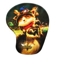 China WMP-052 Non Slip Funny Cartoon Gel Wrist Rest Custom Mouse Pad for sale