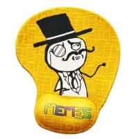 China WMP-052 Non Slip Funny Cartoon Gel Wrist Rest Custom Mouse Pad for sale
