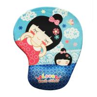 China WMP-054 Non Slip Cartoon HEATER Wrist Protected Memory Foam Mouse Pad for sale