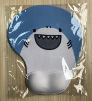 China WMP-049A Non Slip Rubber Cartoon Gel Wrist Rest Cute Custom Mouse Pads for sale