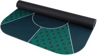 China CPM-002 Viable Safe Sick Rubber Poker Table Mat Game Top Cards Playing Poker Mat for sale