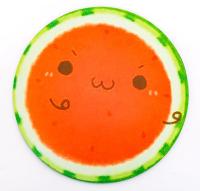China CM-004 Fruit Design Rubber Cup Mats Coffee Mug Bar Coasters Drink Coasters for sale
