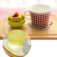 China CM-005Cute Cartoon Cat Cup Coasters Mats Silicone Rubber Coaster HEATER for sale