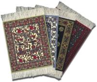 China CM-007 Rubber Back Coasters Table Cover Oriental Fabric Mat Drink Mats Coaster for sale