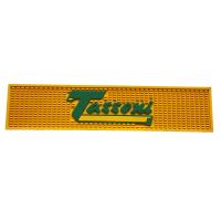 China Disposable BM-004 Custom Rubber Beer Bar Mat Spill Mat Rail Drip Mat for sale