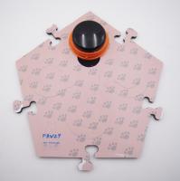 China MLPD-002 Viable Hot Selling Button Dog MatNew Rubber Base No Slip Dog Raining for sale