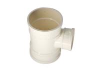 China 40 Pvc Pressure Pipe Fittings Tee Polyvinyl Chloride For Drainage for sale