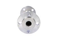 China Flange Connector Style Stainless Steel Wire Metal Braided Flexible Hose for sale