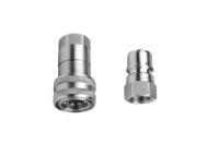 China 316 Stainless Steel Close Type Hydraulic Quick Coupler 1/2'' CB-1 Series for sale