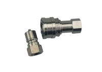 China SS316 1 Inch Hydraulic Quick Coupler , Hydraulic Hose Quick Disconnect Fittings for sale
