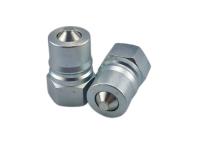 China ISO7241-B Open And Close Quick Coupler Hydraulic Fittings for sale