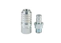 China PD Series 1/4 Diagnostic Hydraulic Quick Coupler 42Mpa for sale