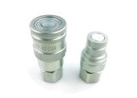 China Stainless Steel High Pressure Quick Coupler Flat Face Hydraulic Quick Coupling for sale
