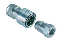 China 5000PSI 0.75 Inch IATF16949 ISO Hydraulic Couplers for sale