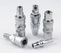 China Industrial-Graded Pneumatic Quick Coupling Connector  BSPP / NPT/G Thread  1.0MPa Nitto / Cejn / Rectus Compatible for sale