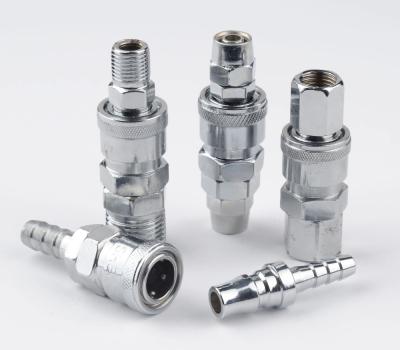 China Industrial-Graded Pneumatic Quick Coupling Connector  BSPP / NPT/G Thread  1.0MPa Nitto / Cejn / Rectus Compatible for sale