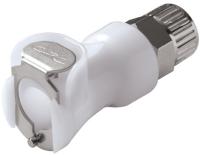 China Acetal Fluid Coupling Quick Connector PLC In Line Hose Barb for sale