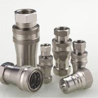 China 1 Inch Close Type ISO Quick Coupler , Stainless Steel Couplings Quick Release for sale