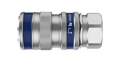 China AISI 316 Stainless Steel Hydraulic Hose Couplings 150MPa 6.0L/Min for sale