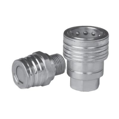 China CB-VF Steel Hydraulic Quick Coupling Poppet Valves Oil & Construction Equipment for sale