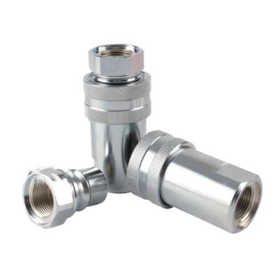 China CB-YM Coal Mine Quick Couplings - Chrome Plated Carbon Steel - Dn10-Dn52 Threads for sale