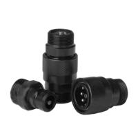 China CB-Q/ZB275 Thread-Locked Hydraulic Quick Coupling – Manual Push-Pull for Low-Pressure Applications for sale