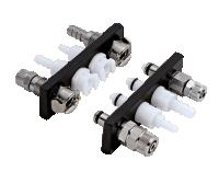 China Multi-Mount Industrial Multi-Line Coupling – 3-5 Way, Acetal & Chrome-Plated Brass for sale