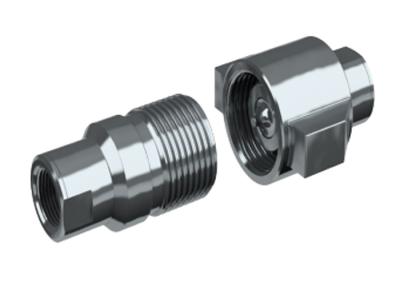 China HV Series Thread-to-Connect Cone Valve Hydraulic Couplings Compatible with Snap-Tite 75 Series for sale