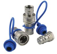 China G1/2 Agricultural Quick Couplings , Carbon Steel Hydraulic Quick Coupler for sale