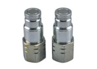 China ISO 16028 Carbon Steel Flat Face Hydraulic Hose Fittings for sale