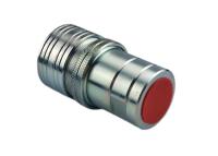 China NBR BSPP Shut Off  Hydraulic Quick Connect Couplings for sale