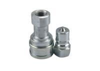 China BSPP ISO Coupler , 5000PSI Hydraulic Quick Coupler for sale