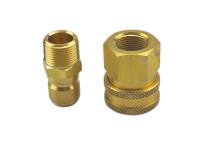China NBR Male End Connections Straight Through Coupler for sale