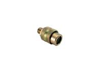 China Hydraulic Jacks Zinc Plated Steel Threaded Quick Connect for sale