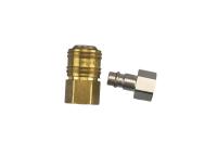 China 20 Bar Female Shut Off Pneumatic Quick Coupling for sale