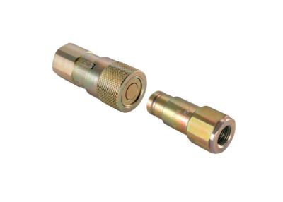 China 1'' Steel Flat Faced Hydraulic Quick Connect Couplers for sale