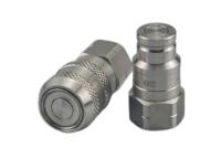 China 0.5'' ISO16028 NPT Hydraulic Flat Face Quick Coupler for sale