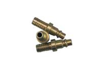 China 14 Bar Brass Garden Hose Quick Connect , One Way Shut Off Coupling for sale