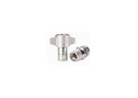 China 1 Inch 750psi Threaded Quick Connect , Hydraulic Quick Release Coupling for sale