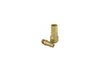 China Automatic push-to-connect pin-type one-way shut off operation pneumatic couplings for sale