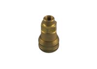 China Alloy steel locking pins Zinc trivalent plated carbon steel pneumatic quick couplings for sale