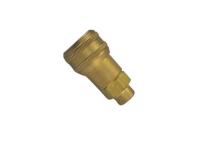China Alloy steel locking pins Zinc trivalent plated carbon steel pneumatic quick couplings for sale