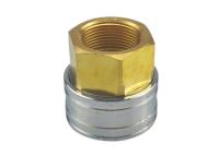 China Brass Machining Shut Off Coupling , IATF16949 Oil Drain Couplings for sale