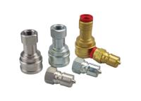 China Breathing Equipment 10000psi Brass Shut Off Coupling for sale