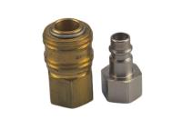 China 20 Bar Female Shut Off Pneumatic Quick Coupling for sale
