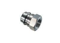 China BSPP 0.75 Inch Stainless Steel Hydraulic Couplings for sale