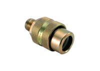 China Hydraulic Jacks Zinc Plated Steel Threaded Quick Connect for sale