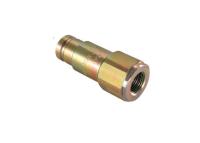 China IATF16949 Steel Flat Face Coupler , 0.25'' Flat Face Quick Disconnect for sale